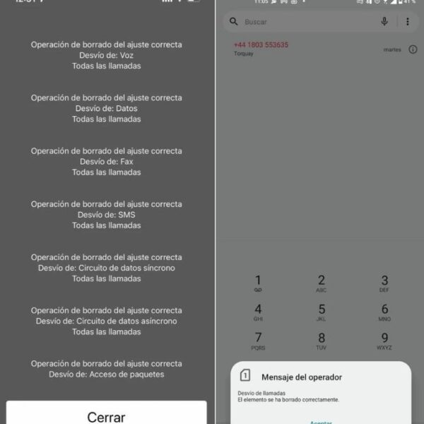 ¿Qué hace el código *# 9900?